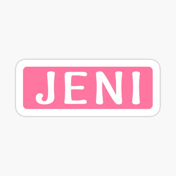 Jeni Name Logo