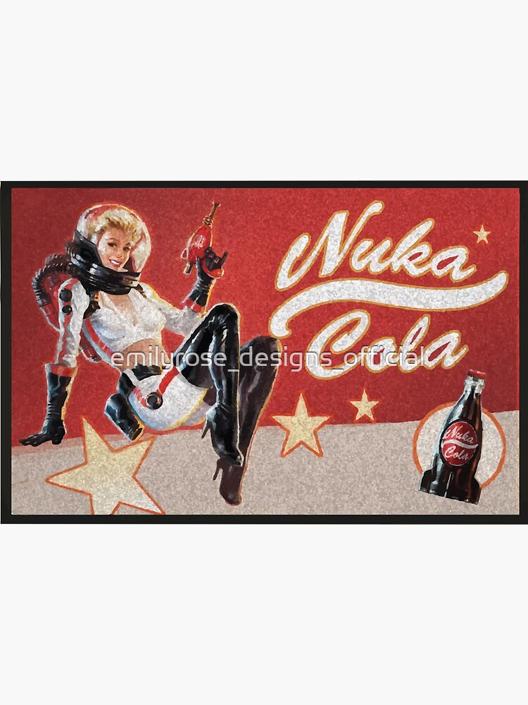 "Nuka Cola Pin Up Girl Poster" Sticker for Sale by rose-thompson05 ...