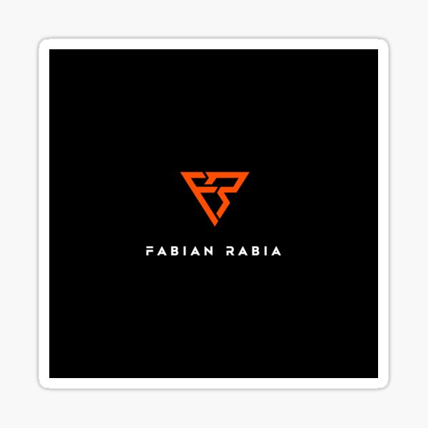 "Fabian Rabia Logo" Sticker by mike1mus | Redbubble