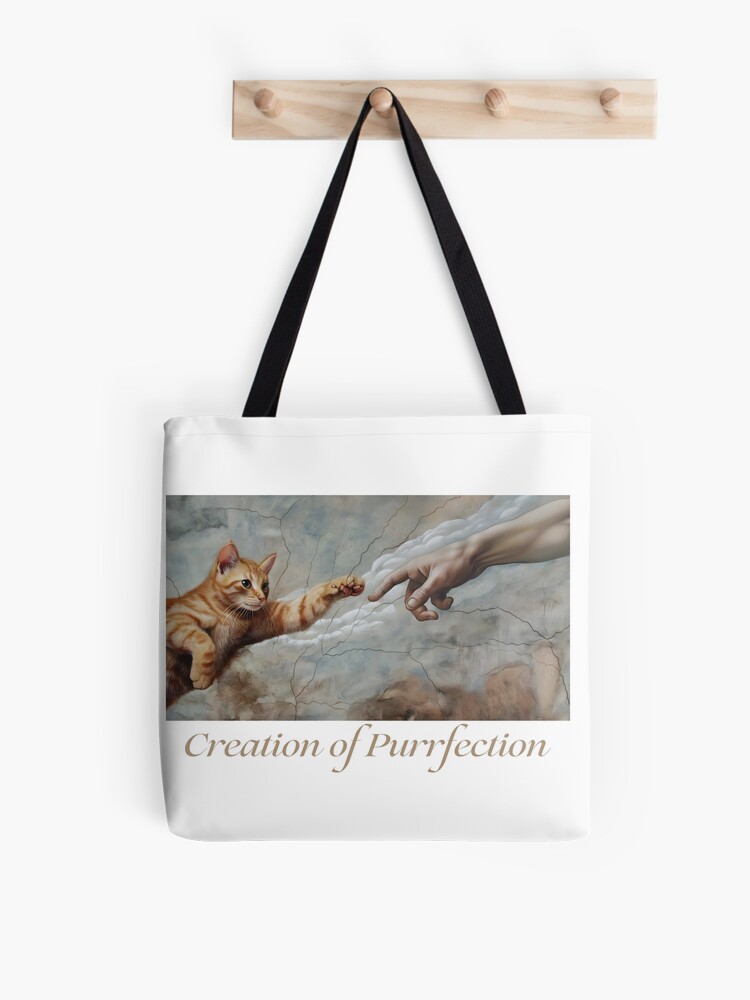 "Creation of Adam Inspired Purrfection Cat /// Renaissance Series ...