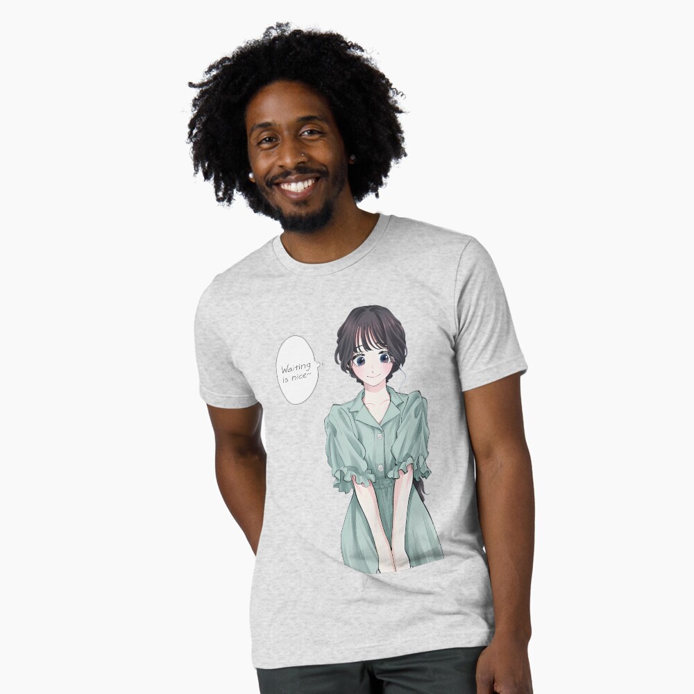 "Kaoruko Waguri waiting" Sticker for Sale by Anime-ascrocco | Redbubble