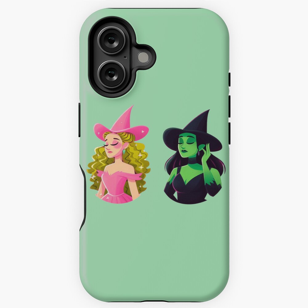 "Elphaba & Glinda Wicked the Musical" Sticker for Sale by NerdiPop ...
