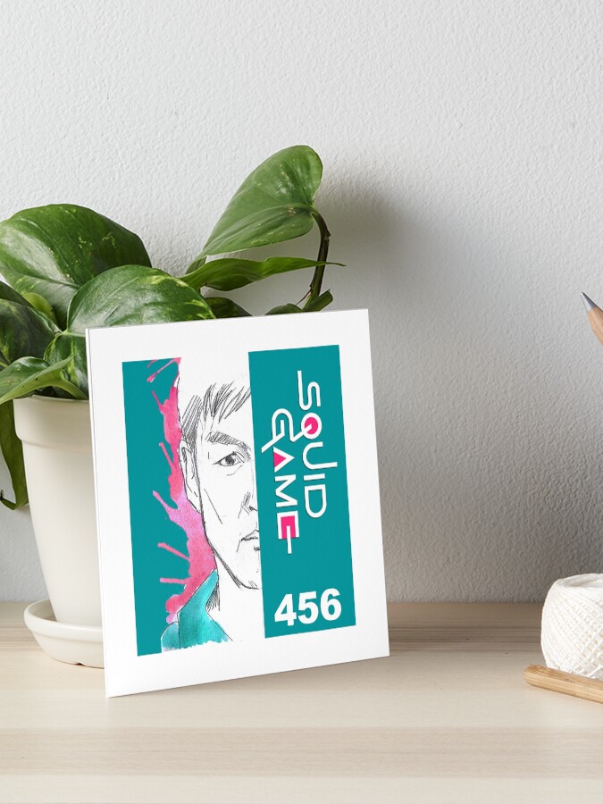 "Squid game season 2 player 456" Art Board Print for Sale by Giuseppe ...