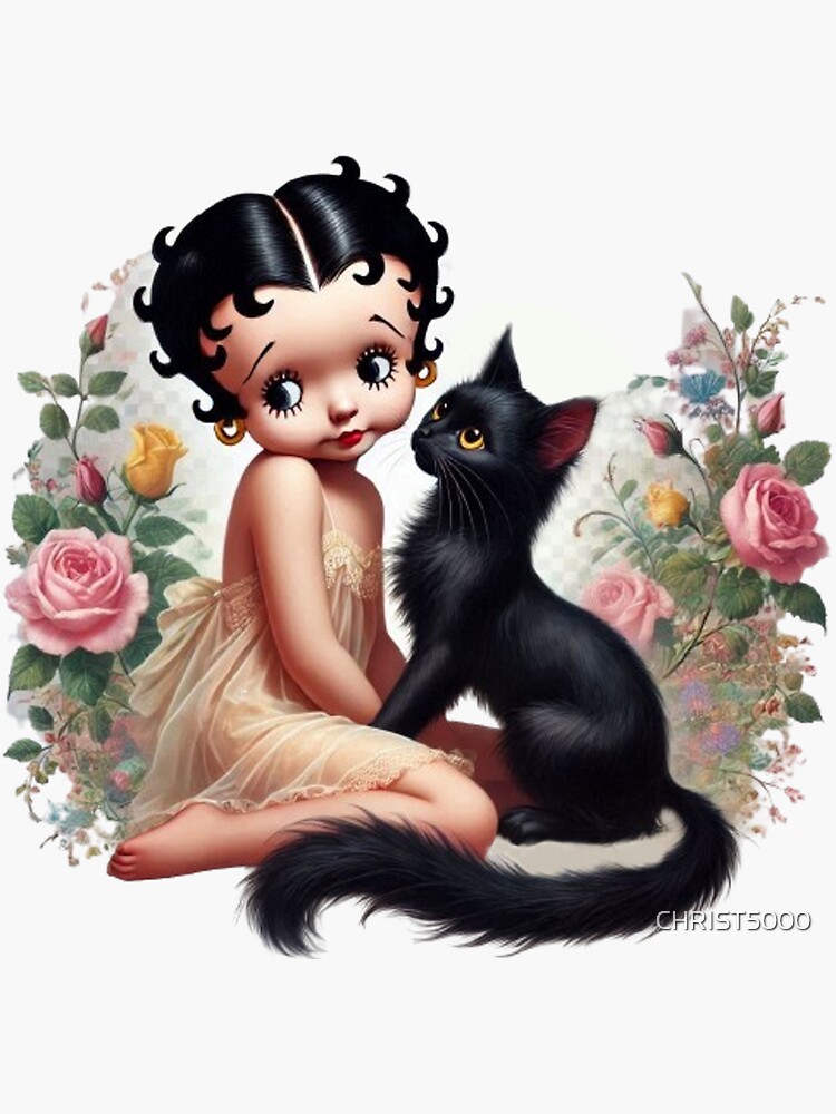 "BETTY BOOP" Sticker by CHRIST5000 | Redbubble