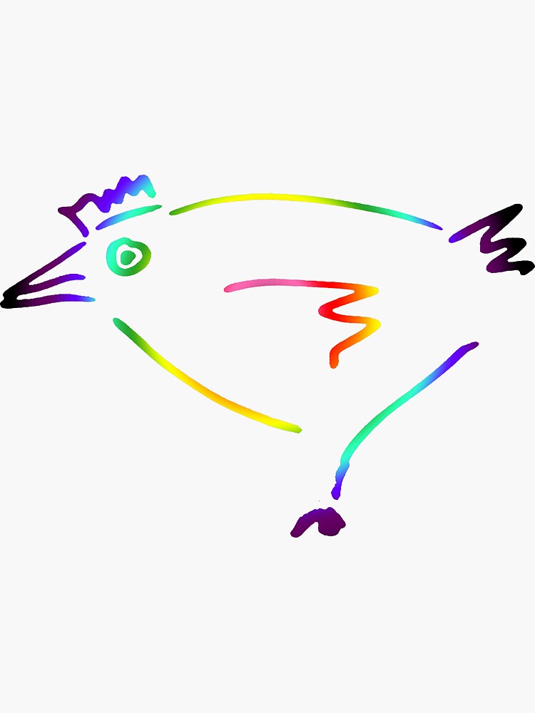 "Pride Chicken" Sticker for Sale by Etakeh | Redbubble