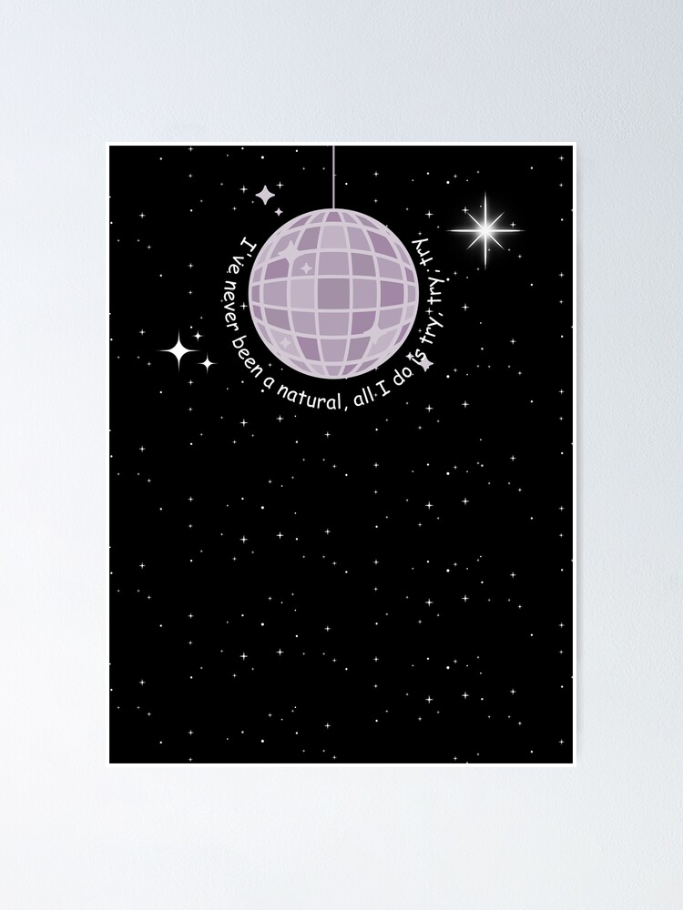 "Taylor Swift Folklore Mirrorball Lyrics" Poster for Sale by Sunny-Q ...