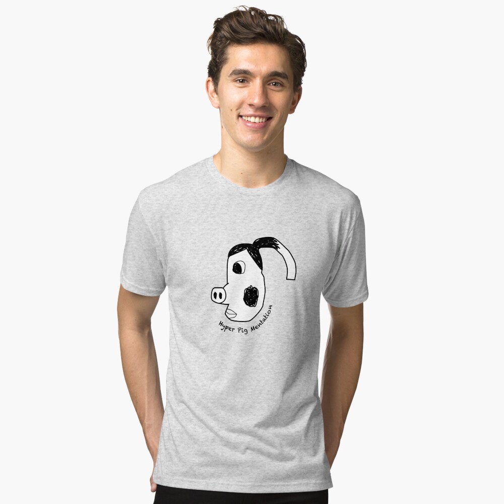 "HyperPIGmentation!!!!!!" Sticker for Sale by RischDesigns | Redbubble