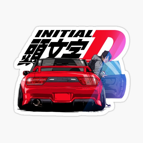 Initial D Stickers | Redbubble