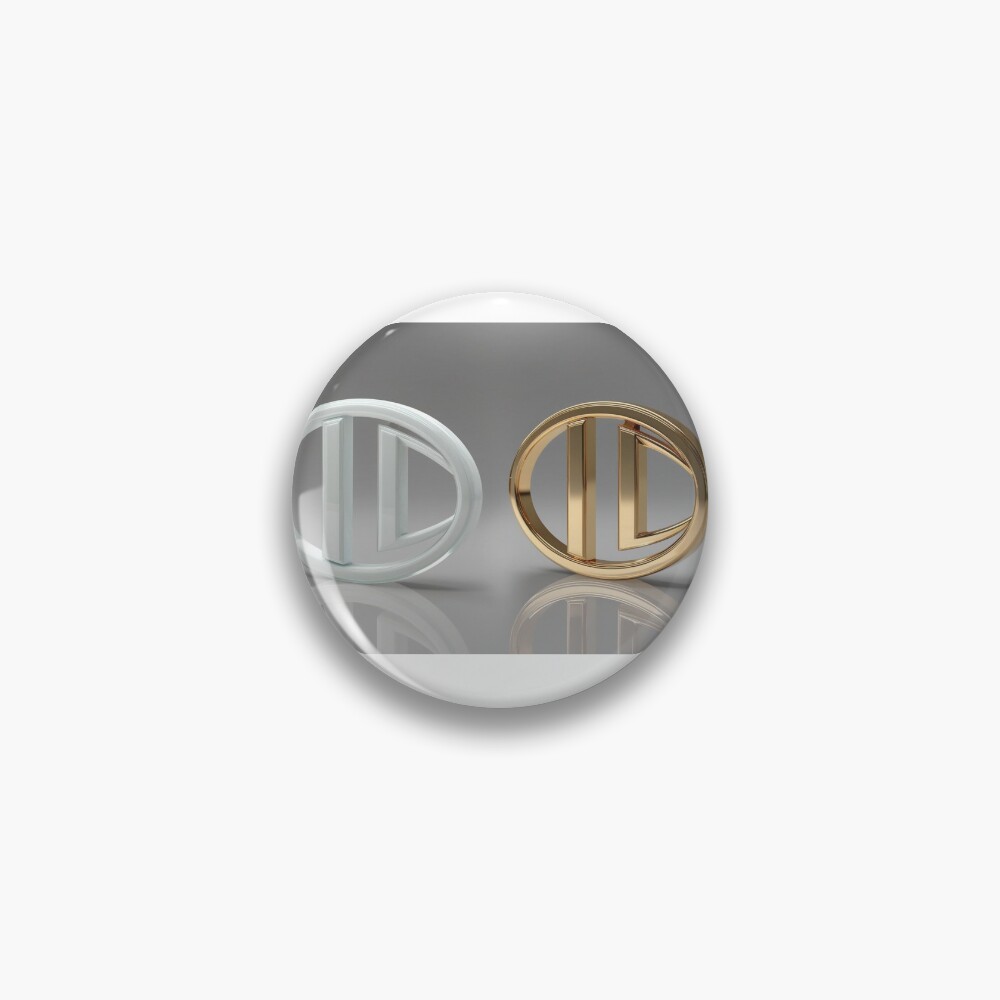 "3D logo" Sticker for Sale by Dhh166 | Redbubble