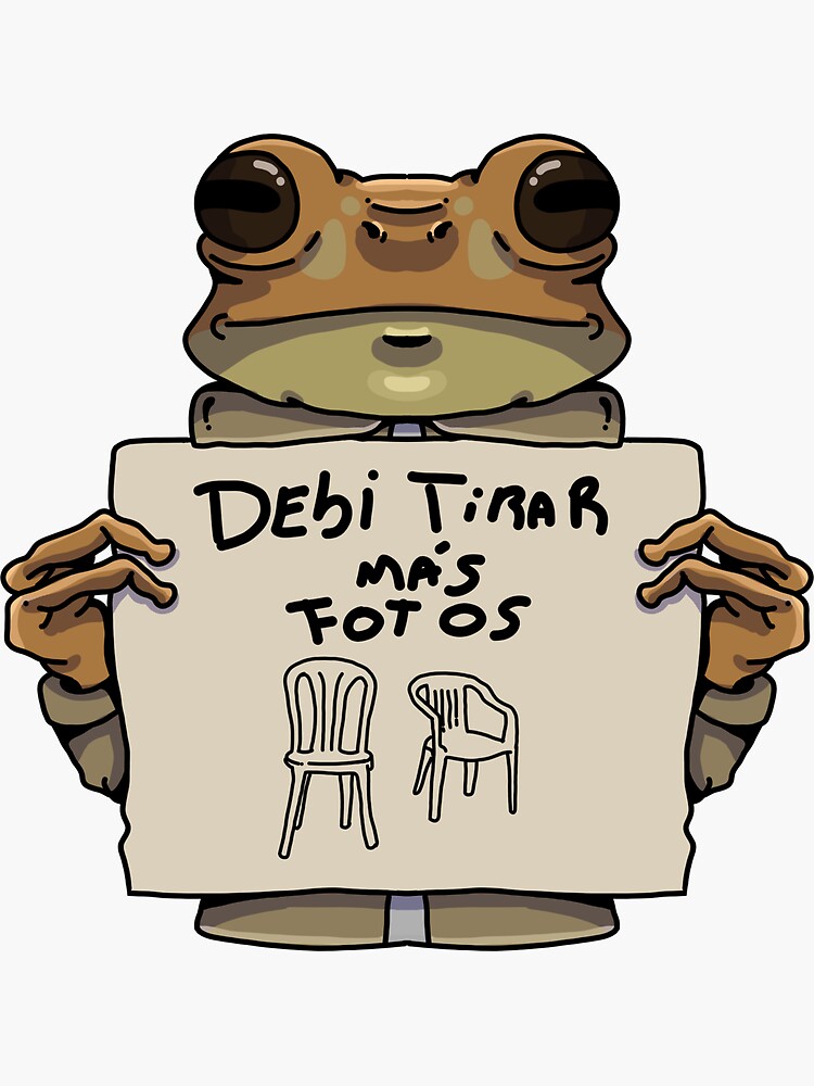 "Frog - Dtmf" Sticker for Sale by DrawNeres | Redbubble
