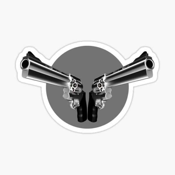 "Revolver Magnum 44" Sticker by serpico93 | Redbubble