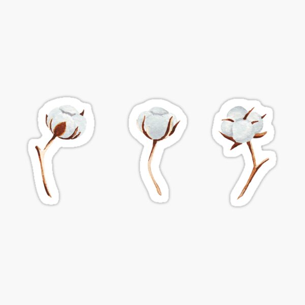 "Cotton " Sticker by AlekseliArt | Redbubble