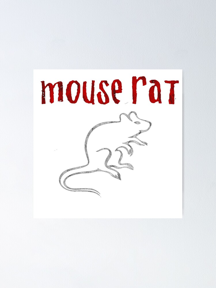 "Mouse Rat" Poster by megsmillie | Redbubble