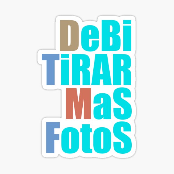 "DTmF" Sticker for Sale by Captain-B | Redbubble