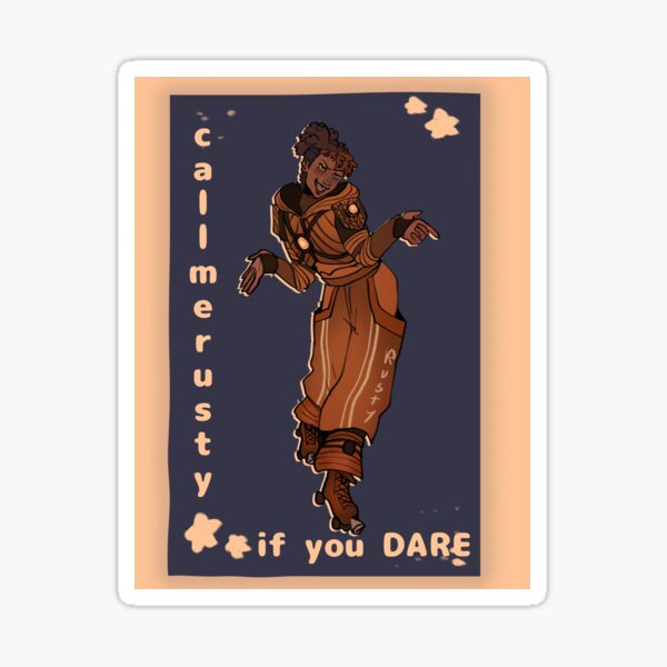 "Wusty" Sticker for Sale by Lesbianbsd | Redbubble