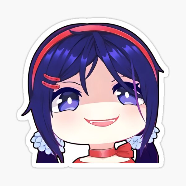 "Miside Mita Sticker chibi fan Mita game MiSide Decals Crazy mita ...