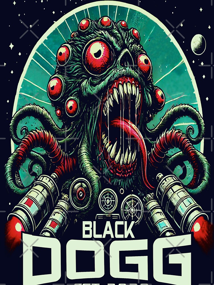 "Retro Sci-Fi Skeleton Horror Monster T-Shirt – 50s & 60s B-Movie ...