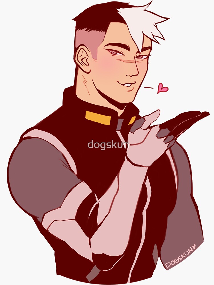 "Flying Kiss" Sticker for Sale by dogskun | Redbubble