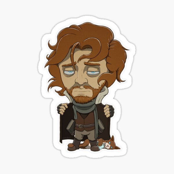 "Caleb Widogast" Sticker for Sale by lunarblaze | Redbubble