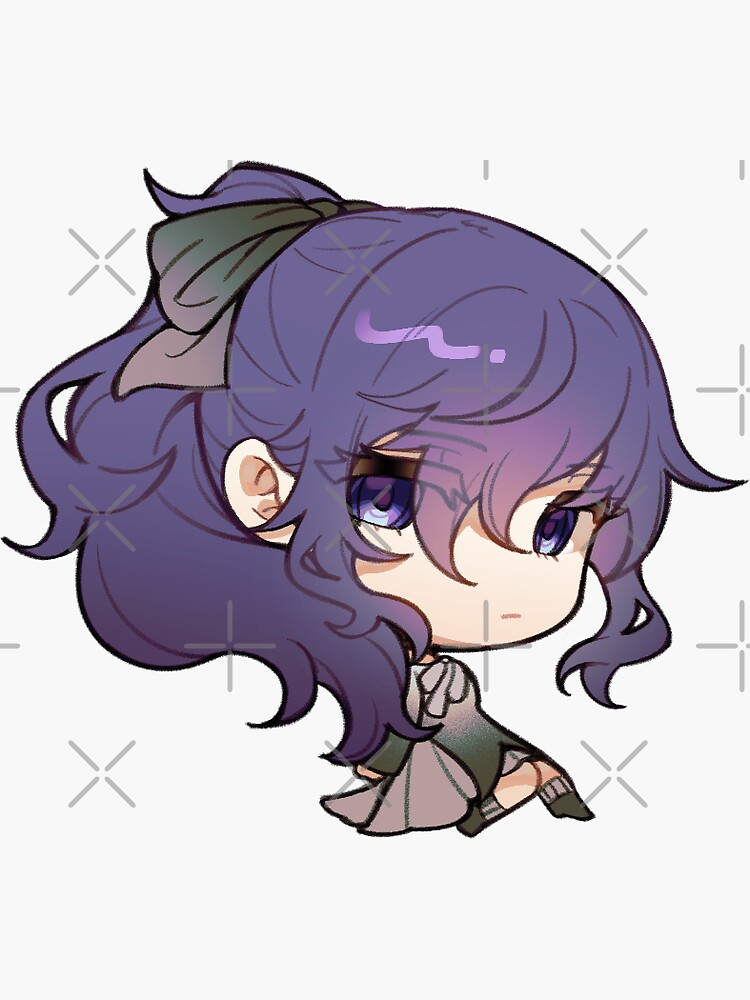 "brand new style mafuyu chibi" Sticker for Sale by bubbie-tea | Redbubble