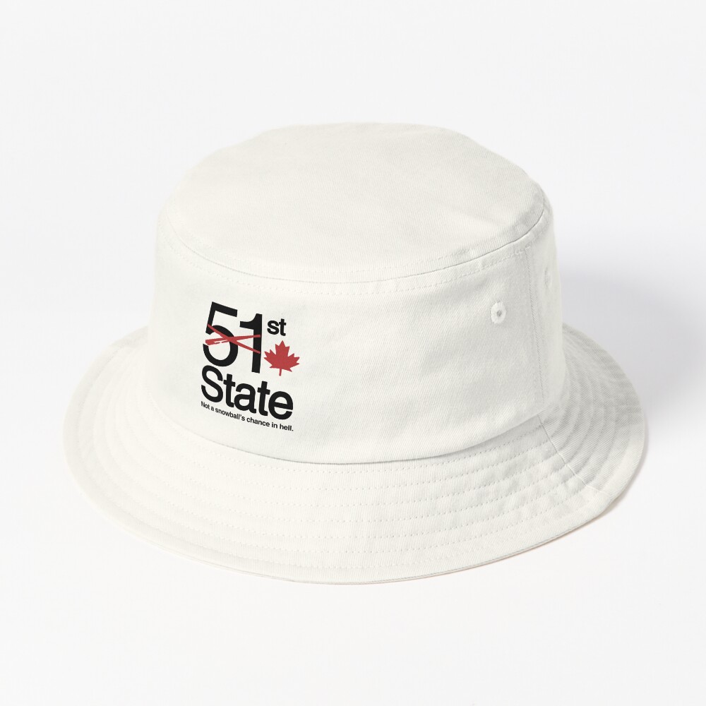 "51st State Canada Not A Snowball's Chance In Hell " Sticker for Sale ...