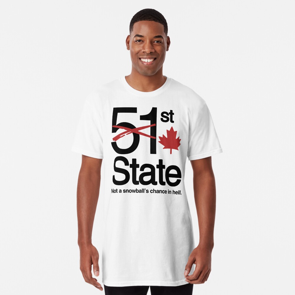 "51st State Canada Not A Snowball's Chance In Hell " Sticker for Sale ...
