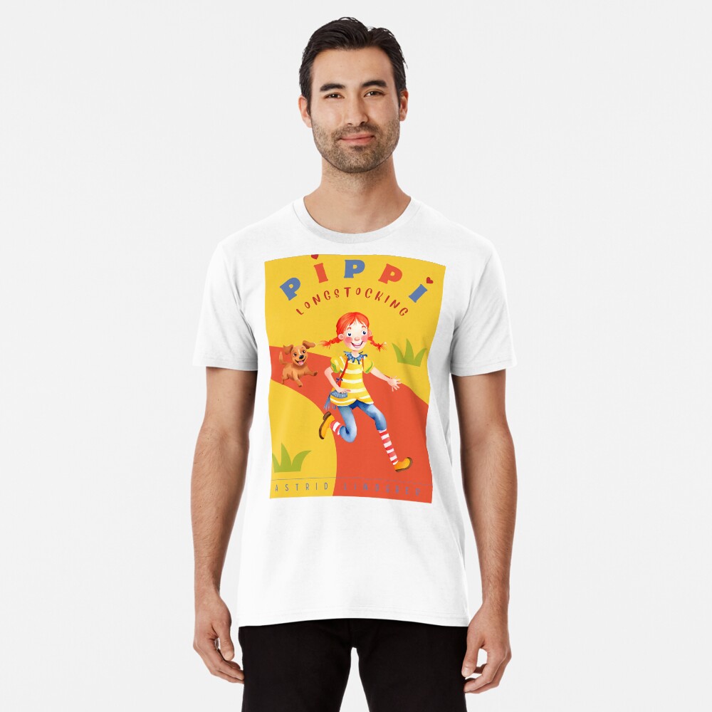 "Pippi Longstocking Book Cover Design, pippi langstrumpf Poster, Astrid ...