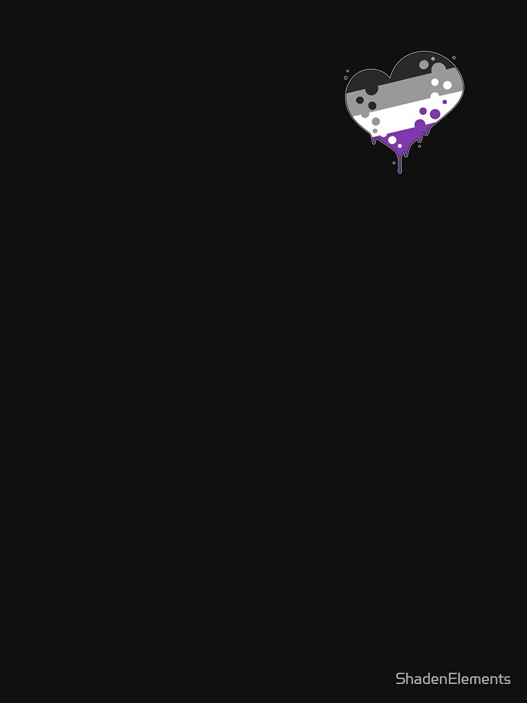 "Subtle Overflowing Pride - Ace" T-shirt for Sale by ShadenElements ...