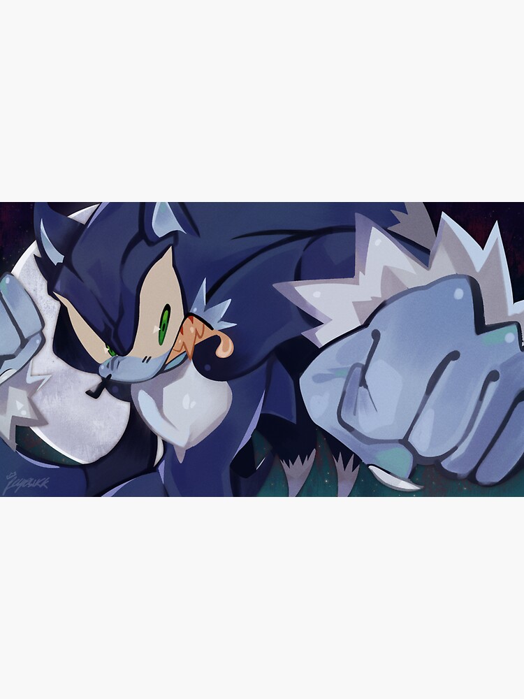"SONIC unleashed wolf" Sticker by MarcoZ-Art | Redbubble