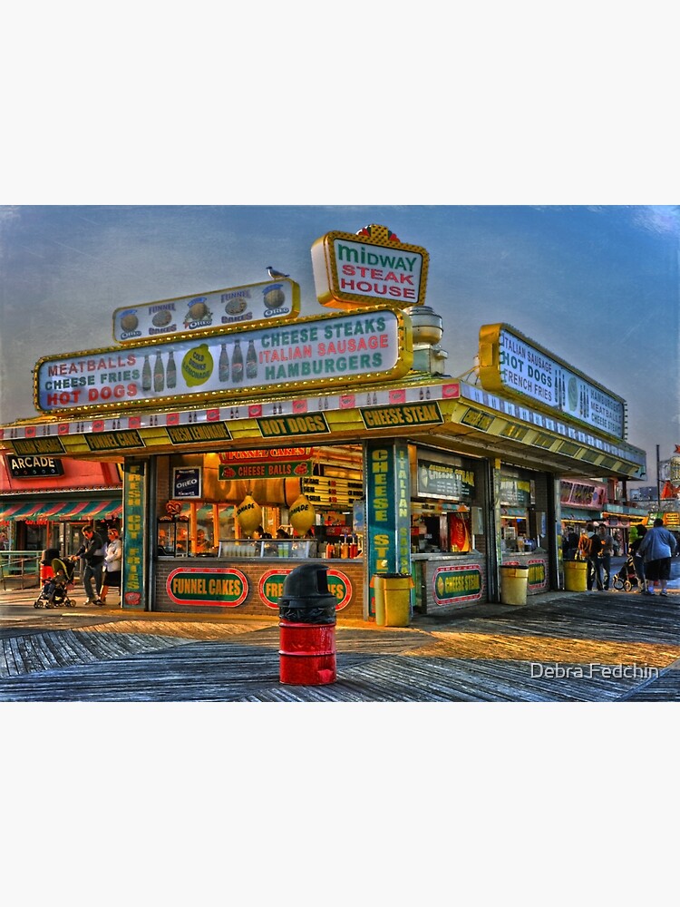 "Midway Steak House" Sticker for Sale by Debra Fedchin | Redbubble