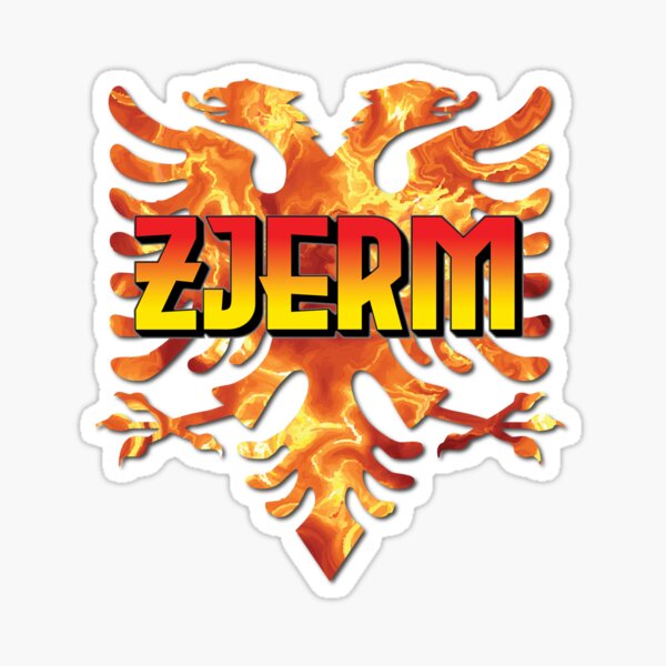 "Zjerm - Shkodra Elektronike - Albania Eurovision 2025" Sticker for ...