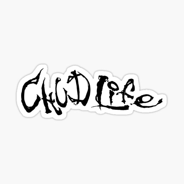 "Chud Life" Sticker for Sale by Rick-Jobster | Redbubble