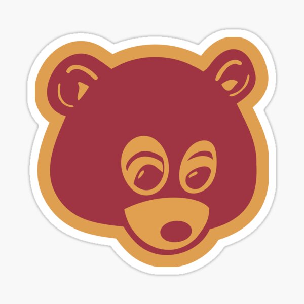 "Dropout Bear logo" Sticker for Sale by Branden Zavaleta | Redbubble