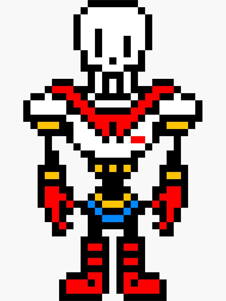 "pixel art 8 bit undertale" Sticker for Sale by ArtPixelDesign | Redbubble
