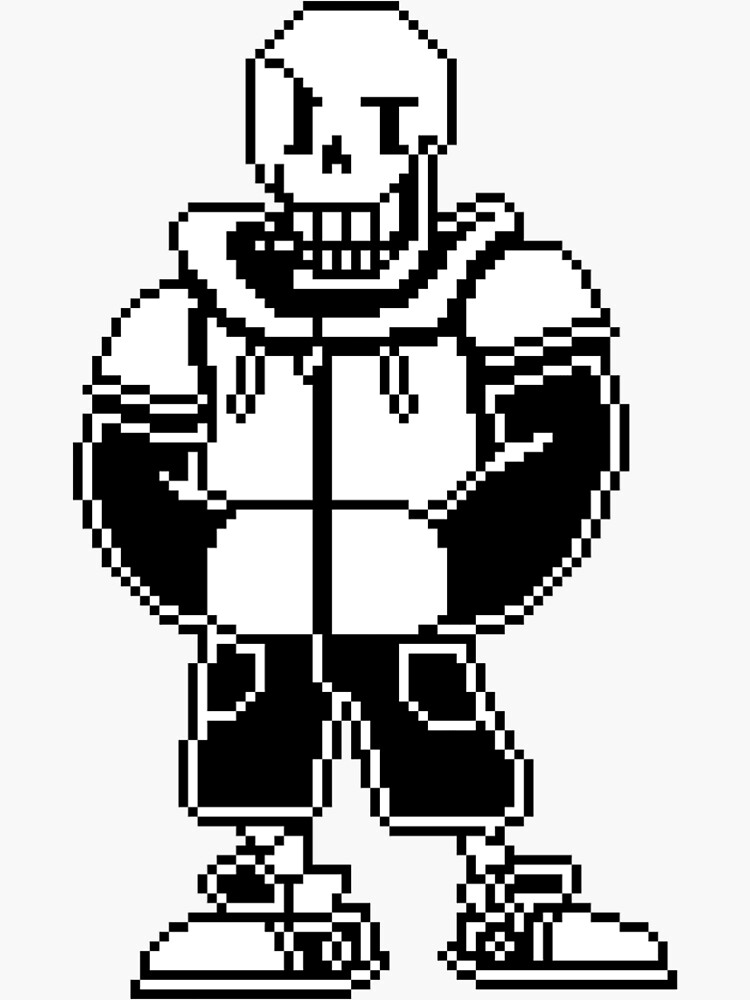 " pixel art 8 bit undertale" Sticker for Sale by ArtPixelDesign | Redbubble