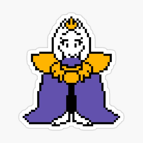 "pixel art 8 bit undertale" Sticker for Sale by ArtPixelDesign | Redbubble