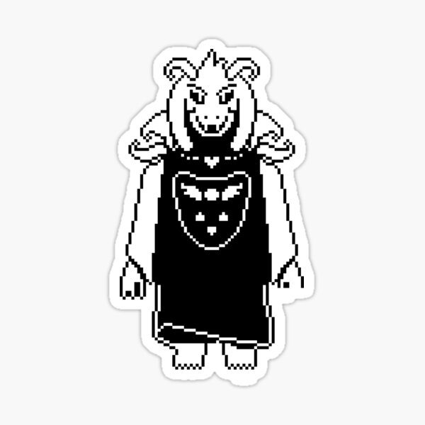"pixel art 8 bit undertale" Sticker for Sale by ArtPixelDesign | Redbubble