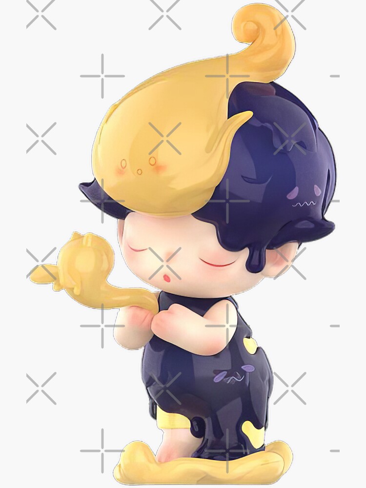 "Dimoo Light Up Toy Box By Popmart" Sticker for Sale by POP MART ...