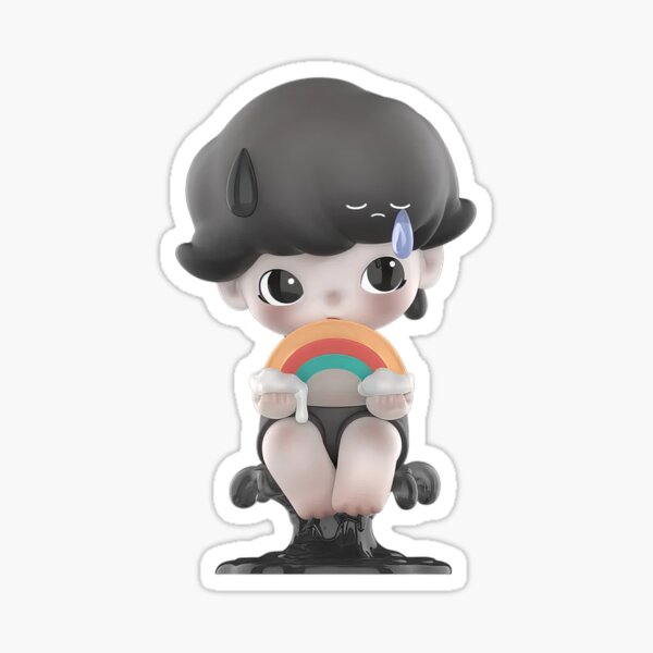 "Dimoo Cheerup Toy Box By Popmart" Sticker for Sale by POP MART | Redbubble