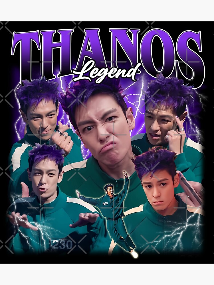 "Thanos Legend - Choi Seung-hyun Vintage" Poster for Sale by quotes ...
