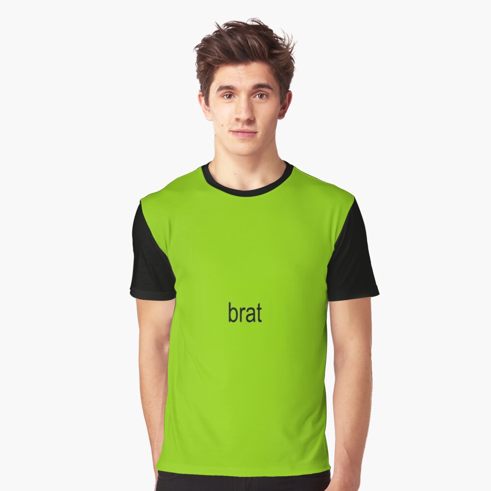 "brat" Sticker for Sale by her-version | Redbubble
