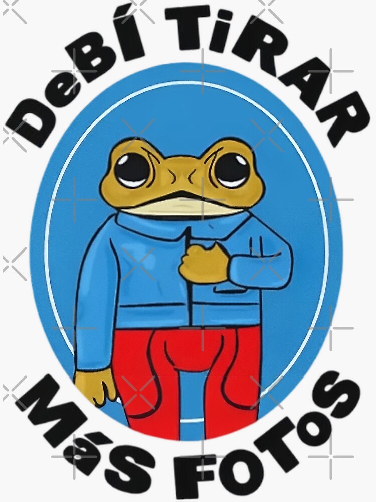 "DtMF - Bad Bunny - Sapo Concho Toad" Sticker for Sale by The Graceful ...