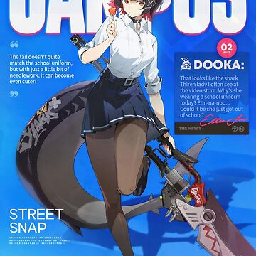 "Ellen Joe on campus Official Poster, Zenless Zone Zero (ZZZ)" Art ...