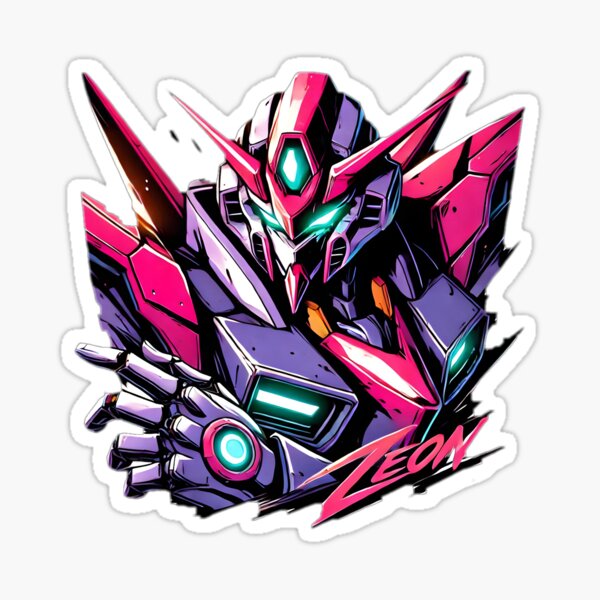 "zeon " Sticker for Sale by NCNGDESIGN | Redbubble