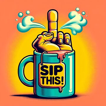 "Funny Artwork showing rude humour" Sticker for Sale by Items4UToday ...