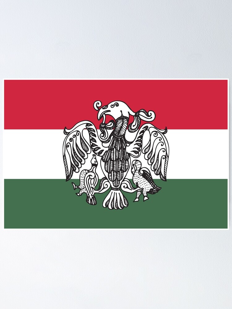 "Turul hungarian flag creation myth protector spirit phenix shaman ...