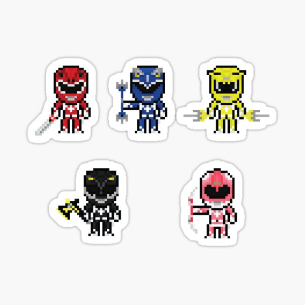 Power Ranger Stickers | Redbubble