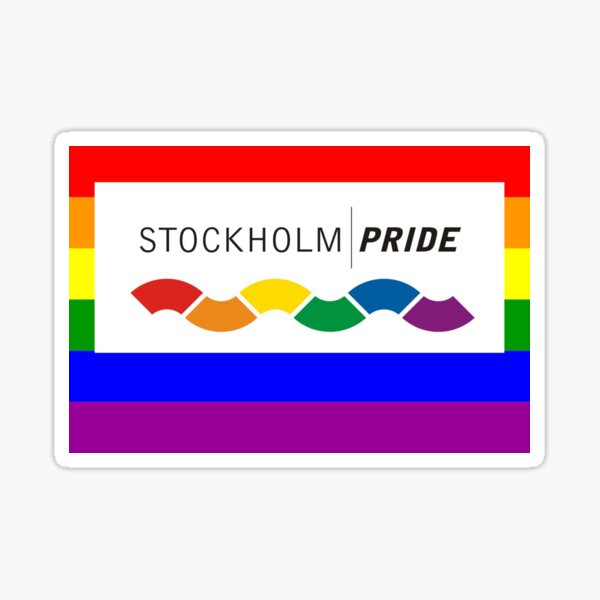 "Stockholm Gay Pride Shirt - Stockholm Sweden LGBT Rainbow Flag Shirt ...