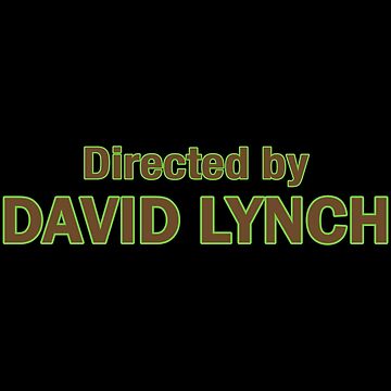 "Directed By David Lynch" Sticker for Sale by fillinporvald | Redbubble