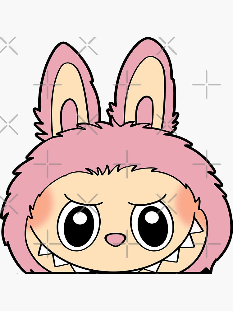 "Labubu series 1 lychee berry peeker" Sticker for Sale by Diyanggostyle ...